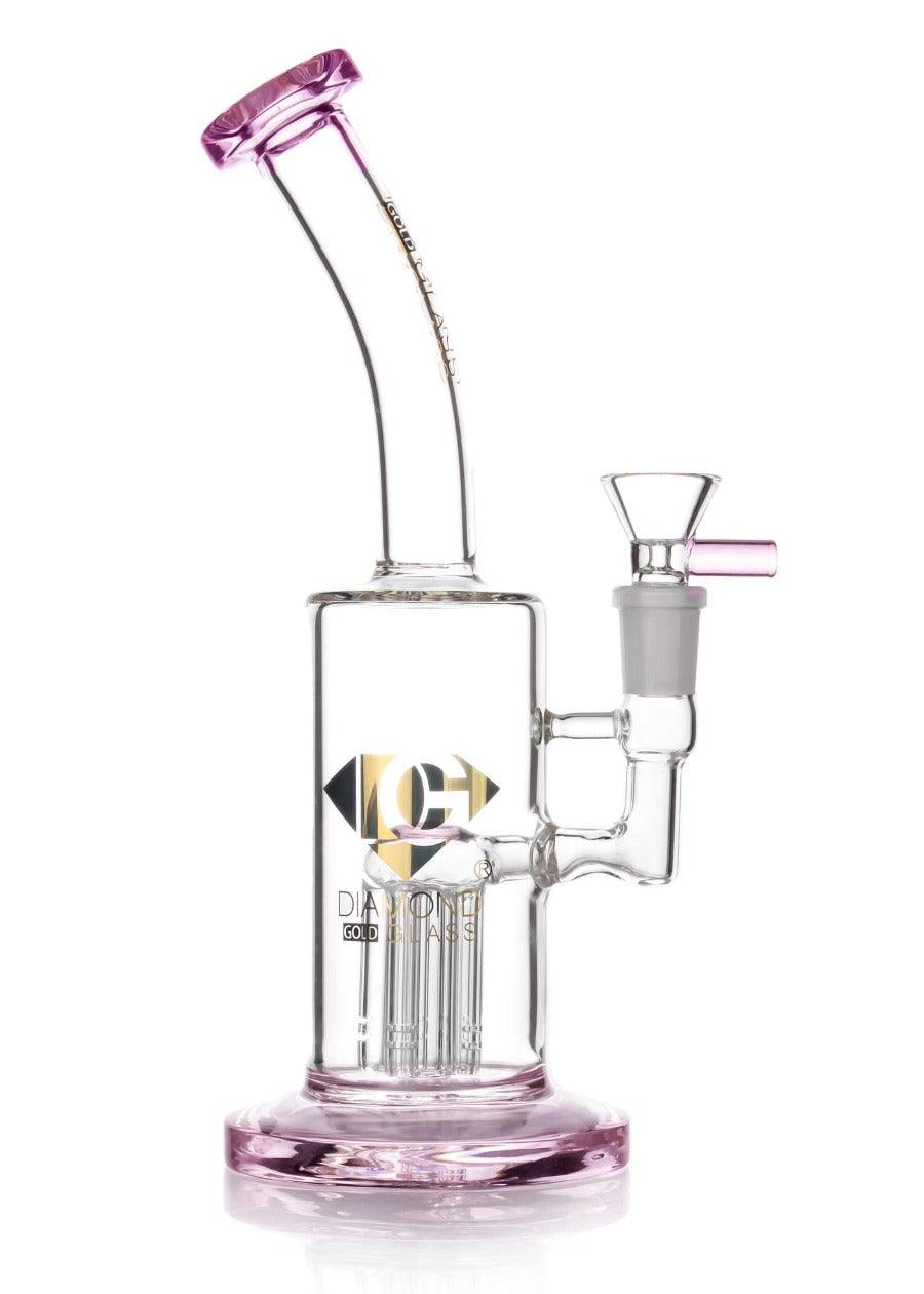 Diamond Glass Tree Perc Dab Rig | 15% Off + Free Shipping