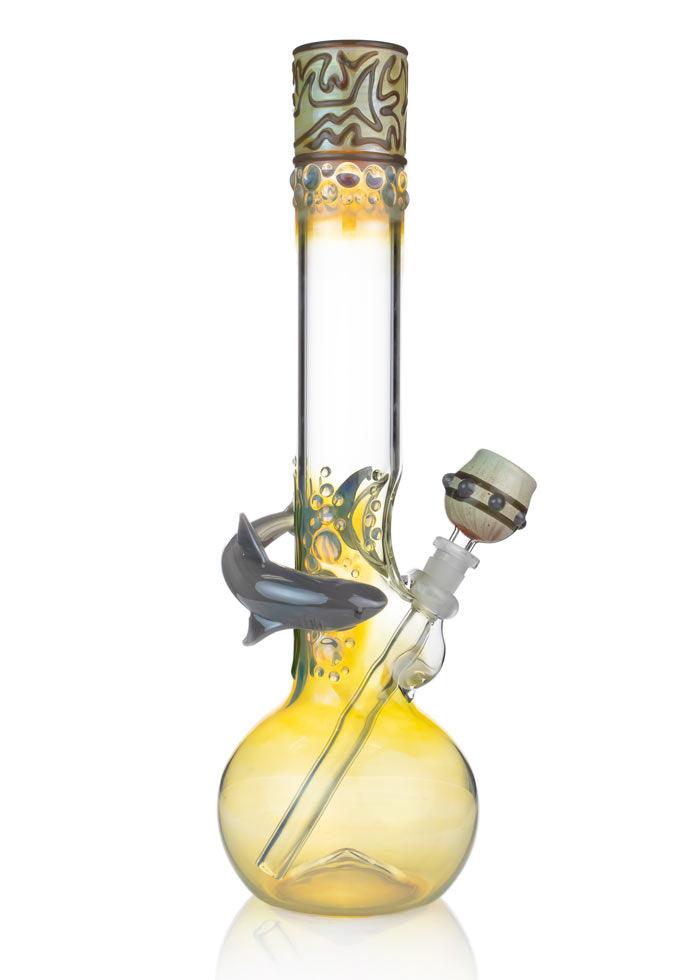 Trident Glass 15" Fumed Shark Bong