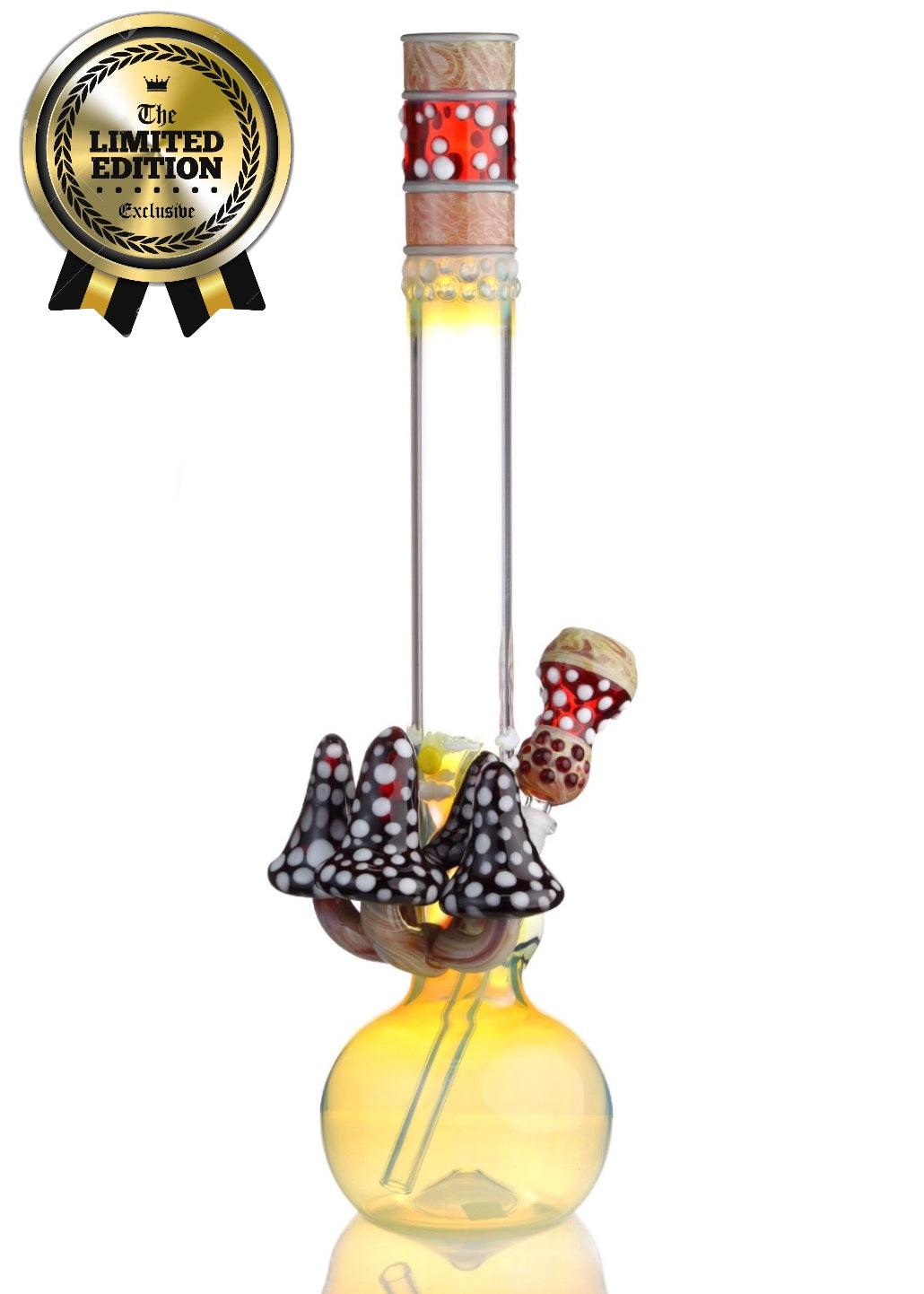 Mushroom Limited Edition Fumed Bong | Free US Shipping