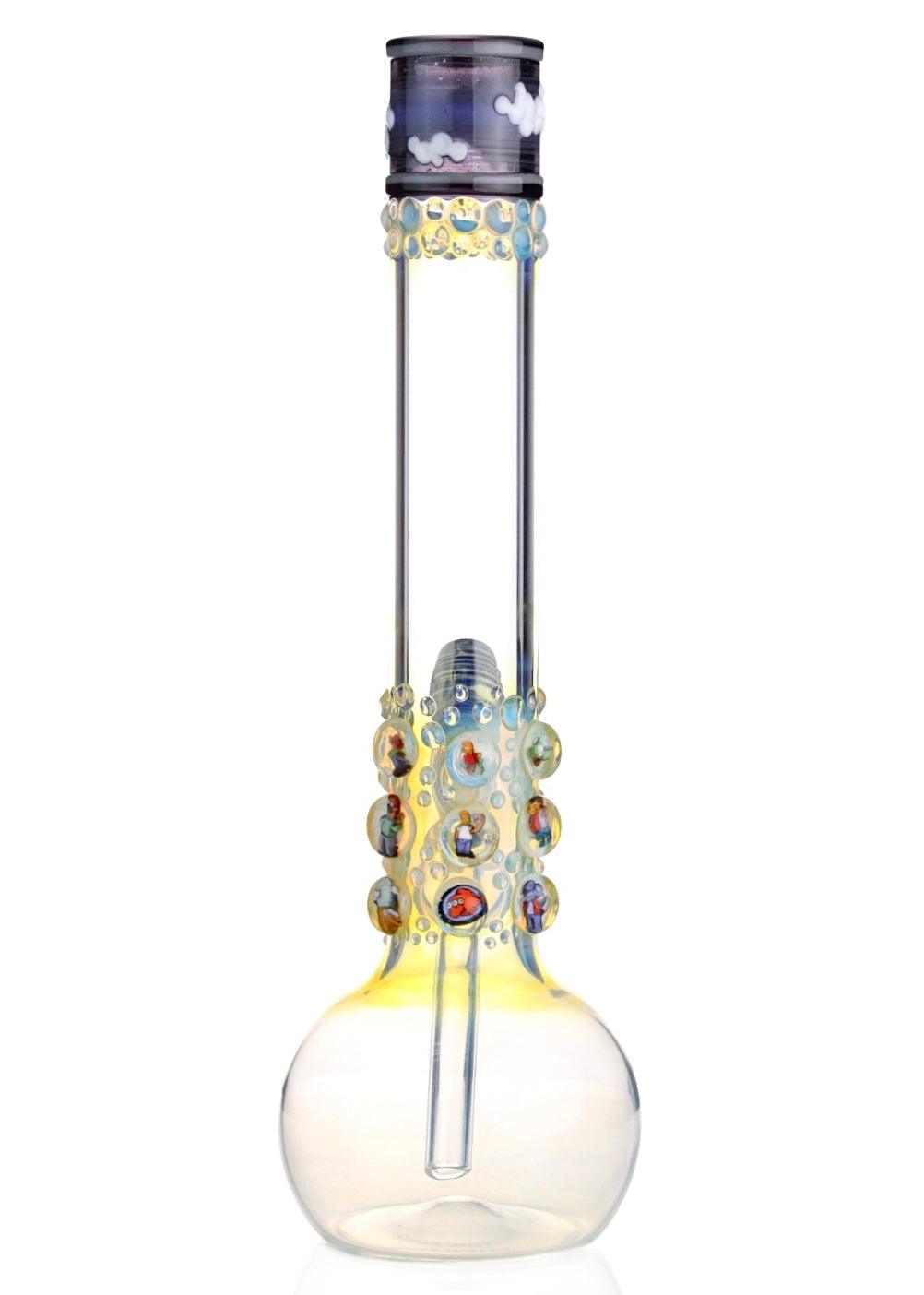 Trident Glass Simpsons Millies Fumed Bong