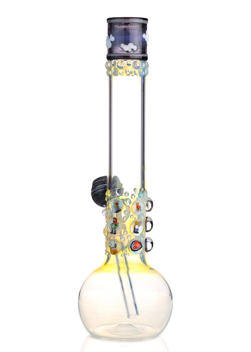 Trident Glass Simpsons Millies Fumed Bong