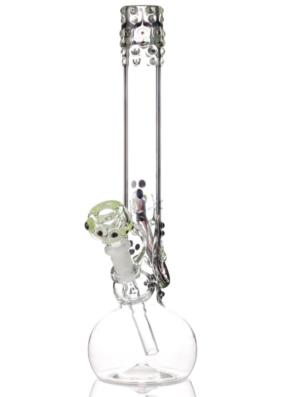 Trident Glass UV Reactive Lizard Bong | Free US Shipping