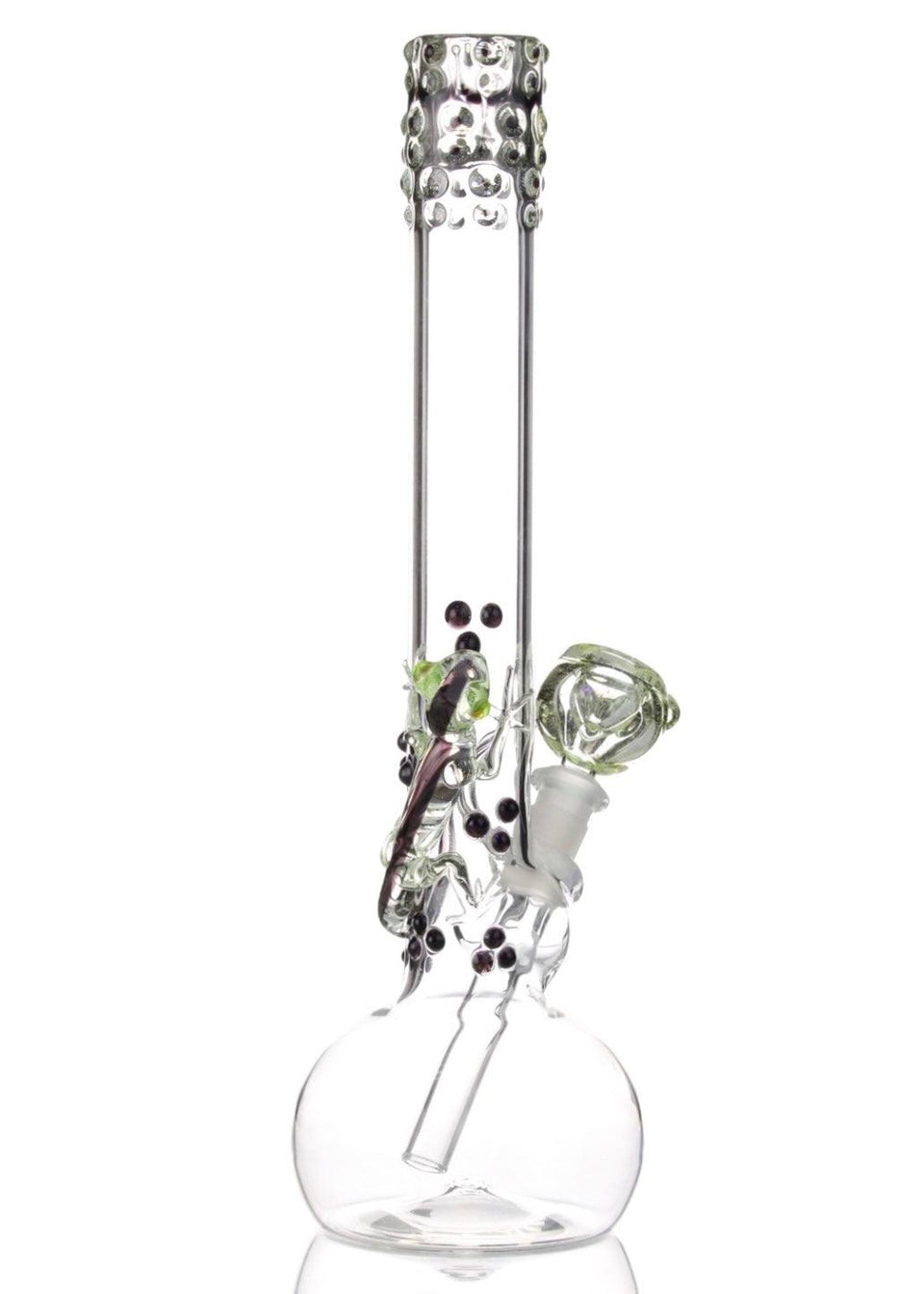 Trident Glass UV Reactive Lizard Bong | Free US Shipping